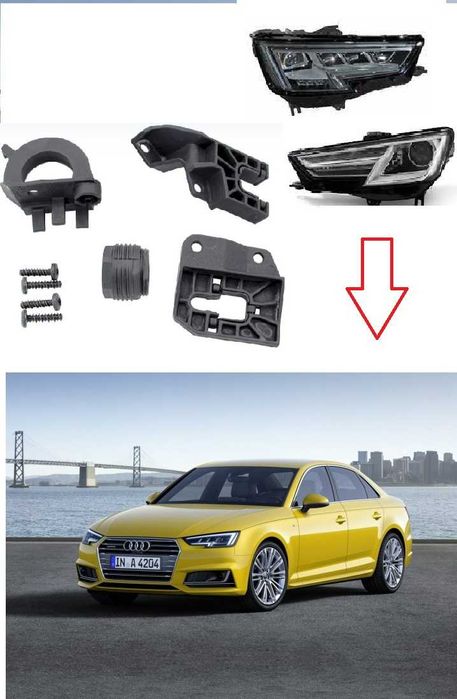 Ремонтен комплект щипки за фар Audi A4 B9 ауди A4 б9 фар фарове гр ...
