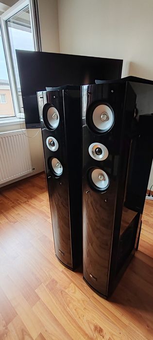 Boxe coloana black piano pure acustic Hunedoara • OLX.ro