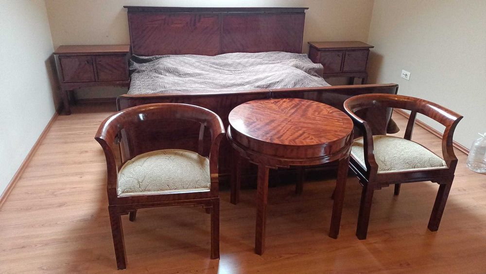 Vand mobila dormitor vintage Art Deco reconditionata Timisoara • OLX.ro