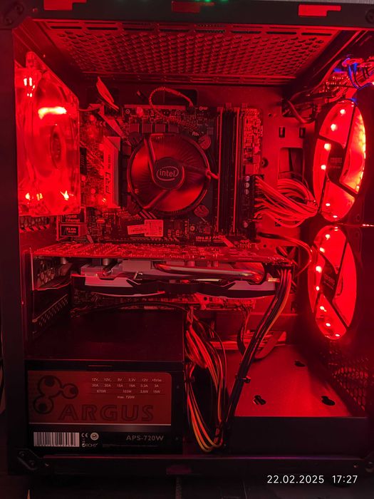 Геймърски i5 9400f,RX 570 8GB, RAM 16GB DDR4 3200 Перфектен гр. Бургас Център • OLX.bg