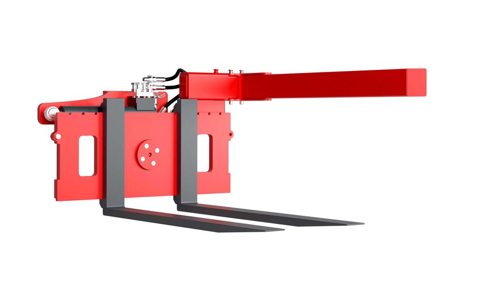 Rotator boxpaleti incarcator / tractor / telescopic 1 brat cu furci ...