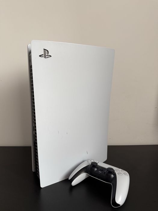 SONY PlayStation 5 Digital ps5 ca Nou Impecabill Poze Reale + Maneta ...