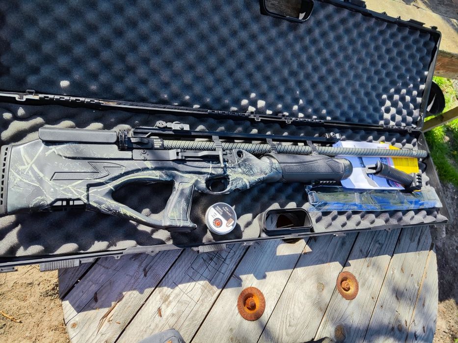 Hatsan Hercules Bully Long CarbonPCP/Въздушна Пушка ХАТСАН БУЛИ ЛОНГ гр ...