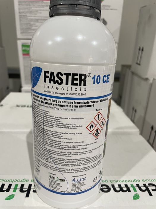Insecticid Faster 10 Ec - ambalat la 1 l Fundulea • OLX.ro