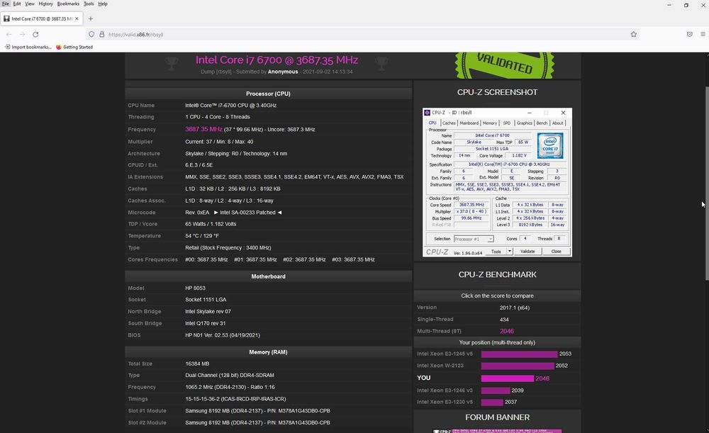 Sistem HP EliteDesk 800 G2 Tower Intel i7 optional DDR4 RAM & SSD+HDD ...