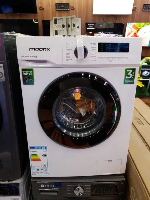Стиральные Машинки MOONX 6/7/8/12 Inverter доставки есть: 200 у.е. - Стиральные машины Ташкент ...