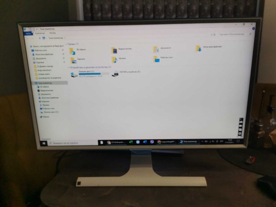 Монитор Samsung Odyssey S27 гр. Бургас Братя Миладинови • OLX.bg