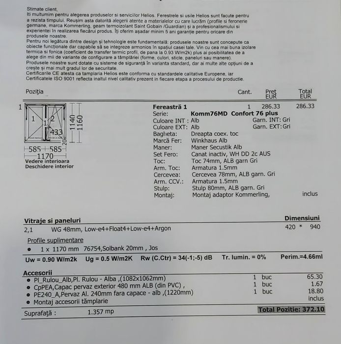 Geam dublu termopan Baia Mare • OLX.ro