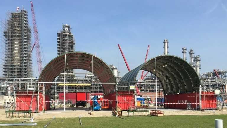 Acoperișuri Container in gri 720g/m² PVC IGNIFUG Baneasa • OLX.ro