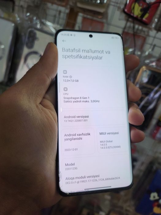 Xiaomi 12 global: 1 950 000 сум - Мобильные телефоны Коканд на Olx