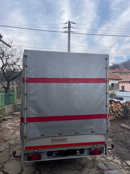 Vand remorca 2 axe EDUARD Campulung • OLX.ro