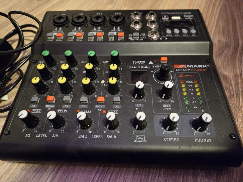 Пулт Миксер mark mini max fx usb bt гр. София Карпузица • OLX.bg