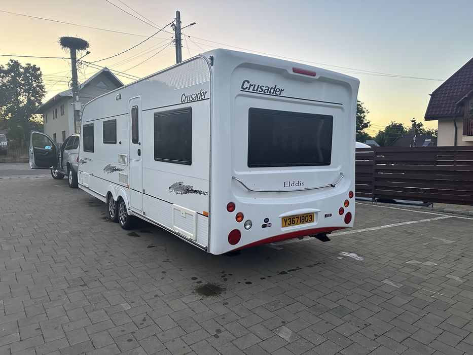Rulotă ELDDIS Crusader Superstorm – 6 locuri – An 2007 Ciprian Porumbescu • OLX.ro
