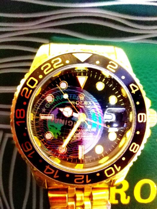 Ceas Rolex Oyster Perpetual Date Submariner, set cu bratara Rolex Roman ...