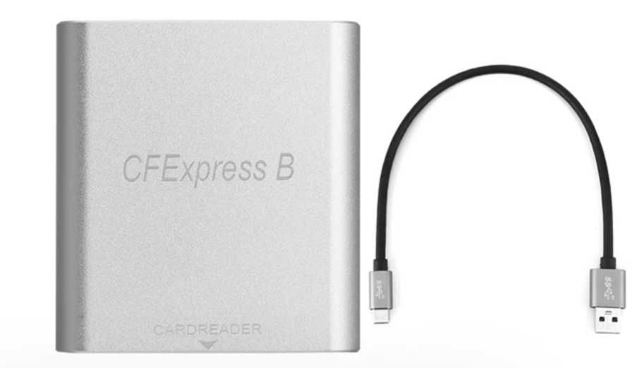 CFexpress Type B Cititor Carduri Card Reader USB (pt Nikon Z6 etc ...