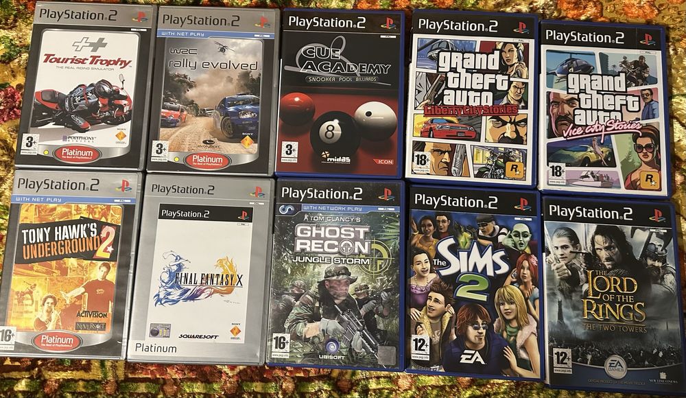 Игри за ps2/playstation 2 гр. Пловдив Коматевски възел • OLX.bg
