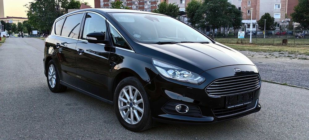Ford S-Max, 209cp, 7 locuri, Pre-collision si Lane/Side Assist, Keyles ...