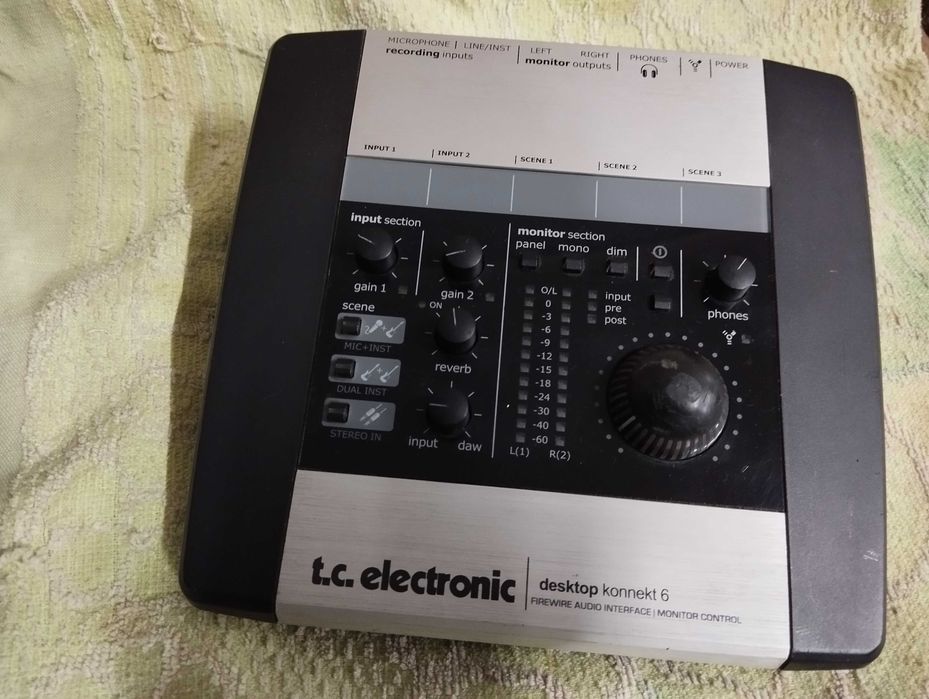 Звуковая карта TC Electronlc desktop konekt 6 - Студийное оборудование ...