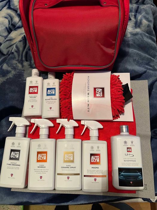 Kit Detailing Auto 7in1 Autoglym Deluxe - Clean Polish Ceramic Magma ...