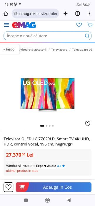 Se vinde LG oled Galati • OLX.ro