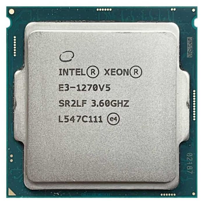 Процесор CPU Intel Xeon E3-1270 v5 1151 аналог на i7 6700 гр. Пловдив ...