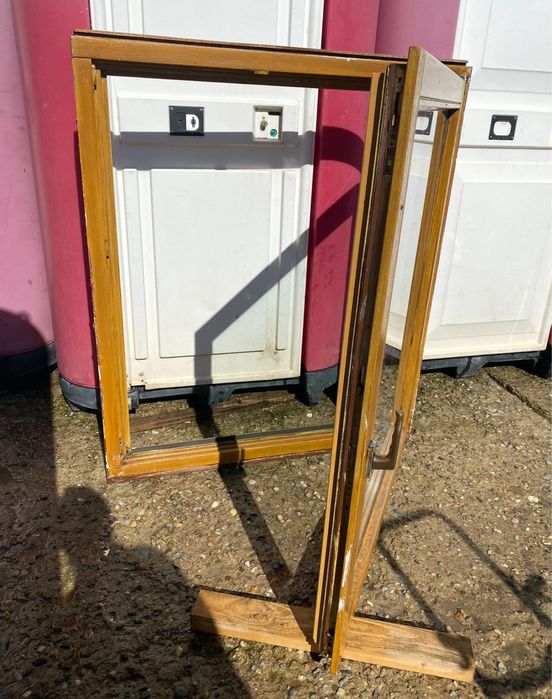 FEREASTRA LEMN TERMOPAN casa cabana H 130 x L 110 Germania 5 buc ...