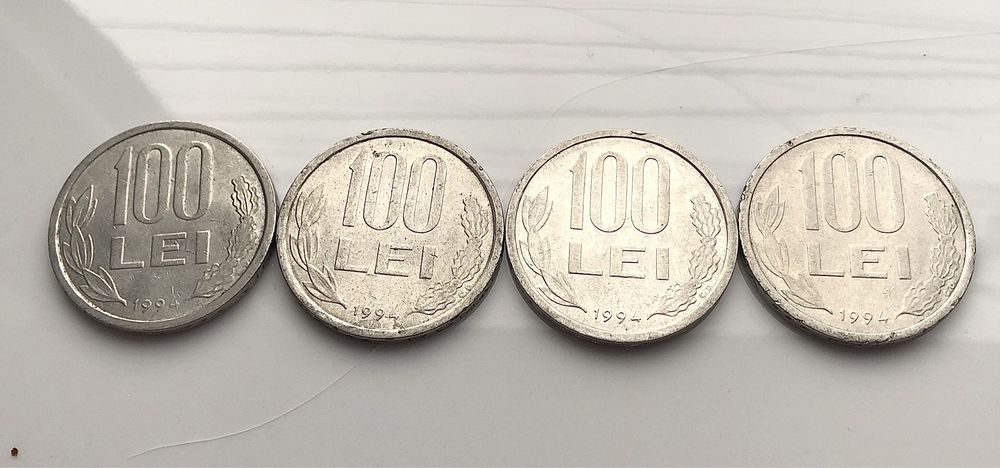 Monede 100 lei Mihai viteazu 1994 Bucuresti Sectorul 1 • OLX.ro