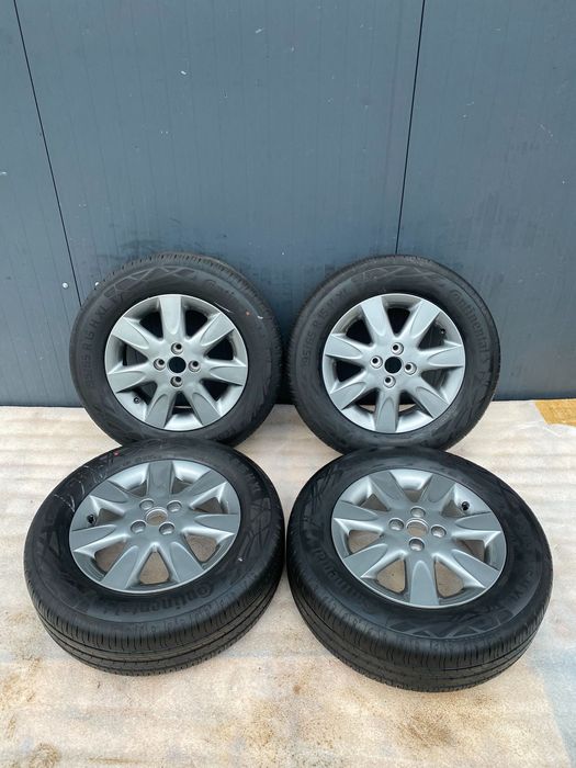 Jante R15 noi cu anvelope noi vara 195 65 R15 Logan Sandero Clio MCV ...