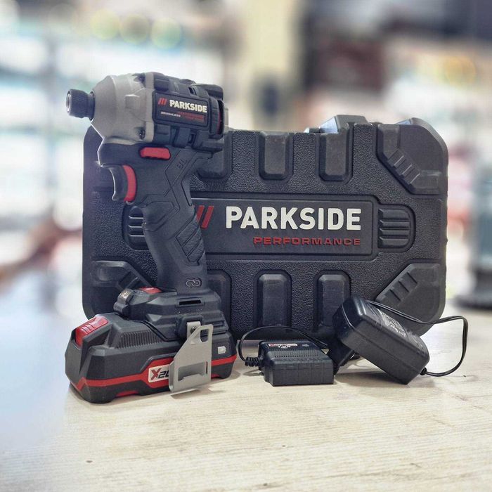 Акумулаторен Безчетков Ударен Импакт PARKSIDE Performance 20V Li-Ion гр ...