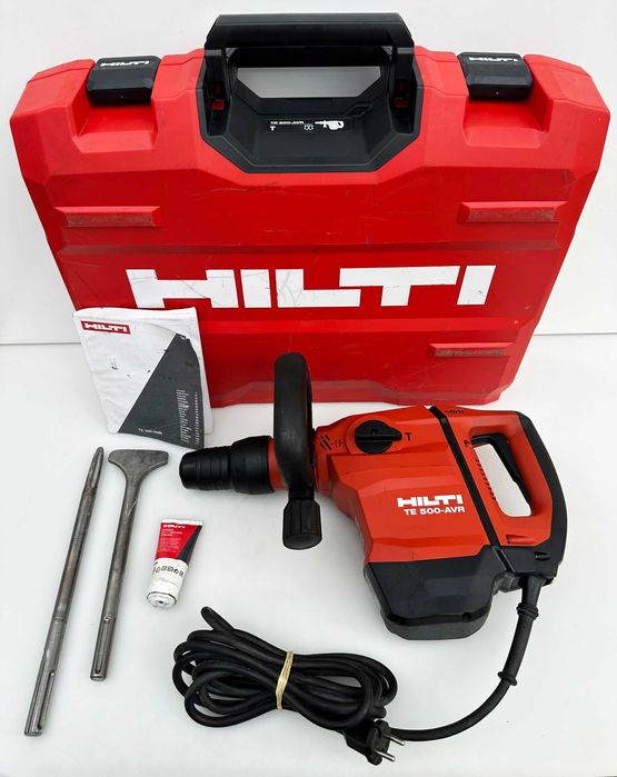 Hilti TE 500 AVR - Чист къртач 1300W 8.5J като нов! 2024 гр. Шумен Добруджански • OLX.bg