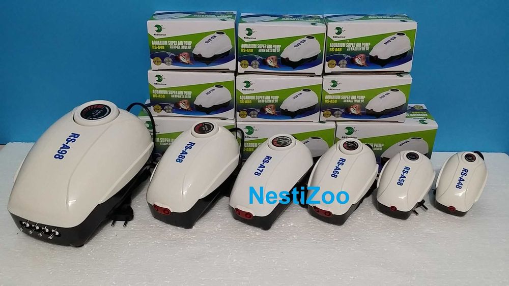 Въздушни Компресори за Аквариуми-SUPER AIR PUMP. гр. Пазарджик Идеален ...