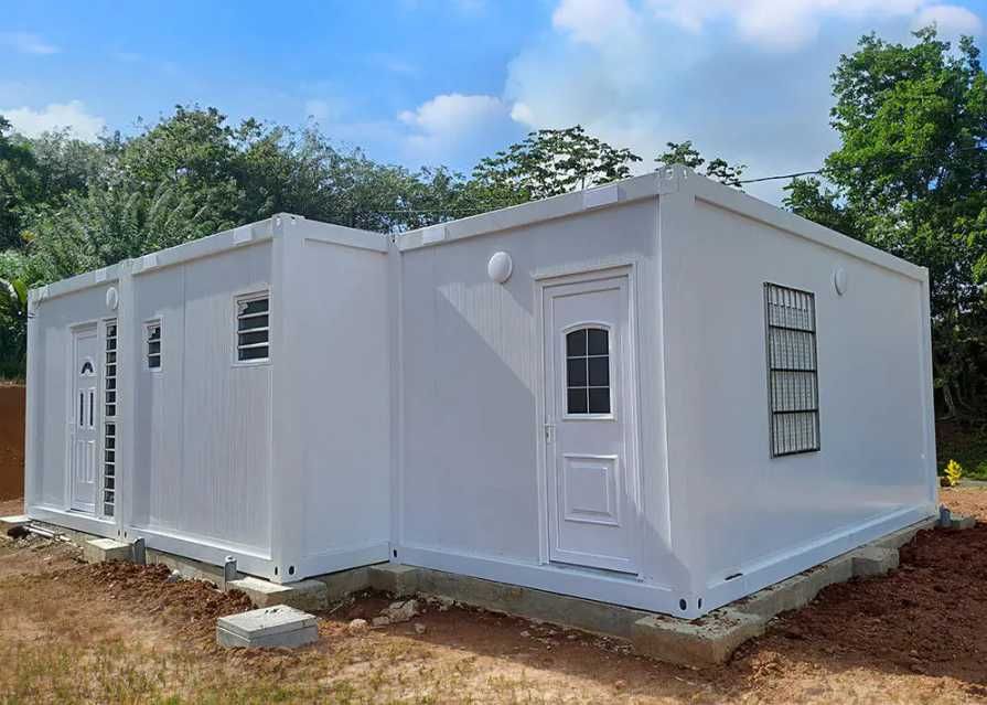 Modul casa container flatpack, glamping, santier, office,14mp Bucuresti ...