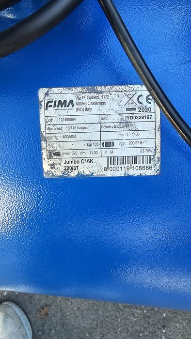 Vand compresor profesional 200L Bragadiru • OLX.ro