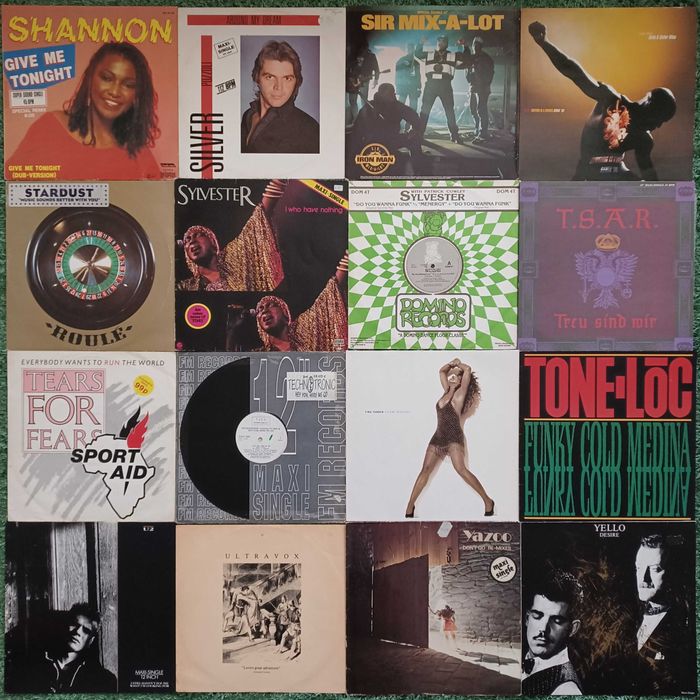 Discuri vinil maxi-single Depeche Mode, Modern Talking, Prince, U2 ...