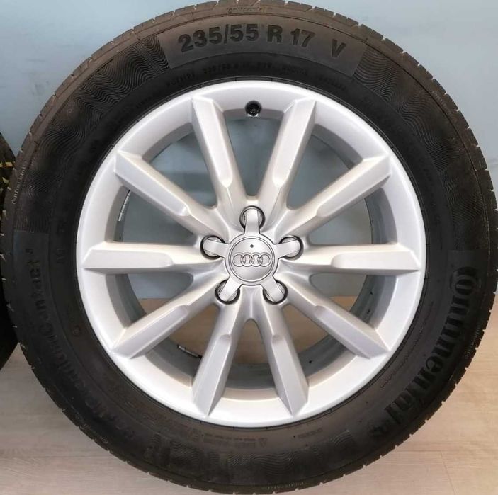 Roti/Jante Audi 5x112 235/55 R17, Q3, A4, A6, Q5 Deva • OLX.ro