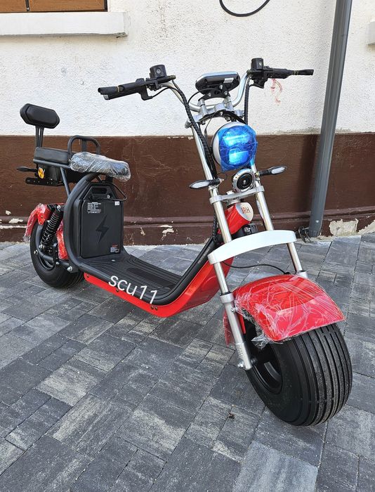 Scuter Electric Fara Permis 1500W 20Ah 60kmh Full Led 2025 Bucuresti ...