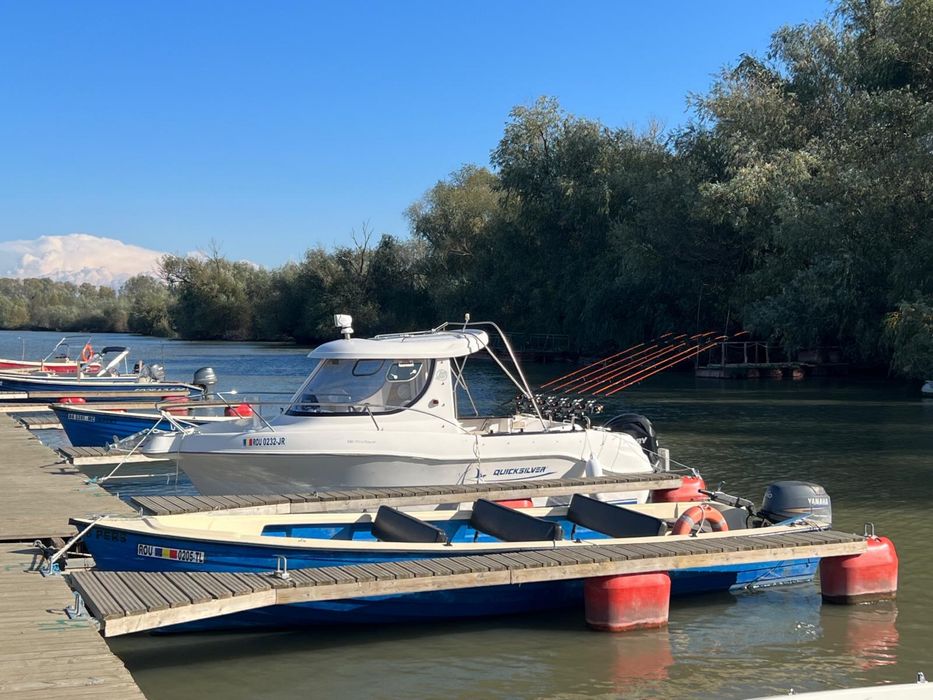Barca QUICKSILVER 580, motor Mercury 100 CP , 2008 Murighiol • OLX.ro
