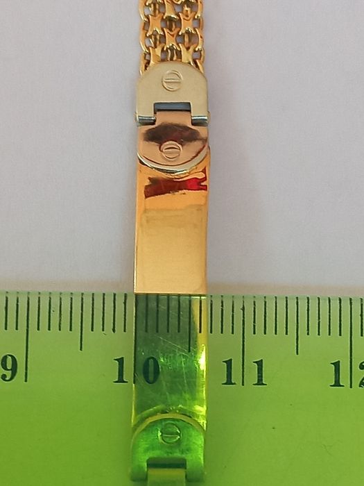 Bratara aur 18 K"Cartier"originala, numar unic serie 1050 AR (ekymv23 ...