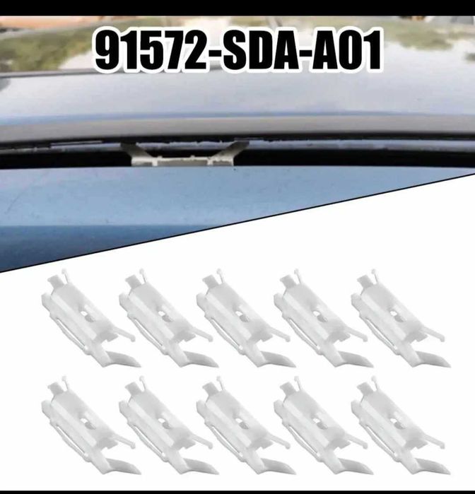 Щипки-клипси 10 броя 91572-SDA-A01 Хонда Акорд и Сивик гр. Пловдив ...