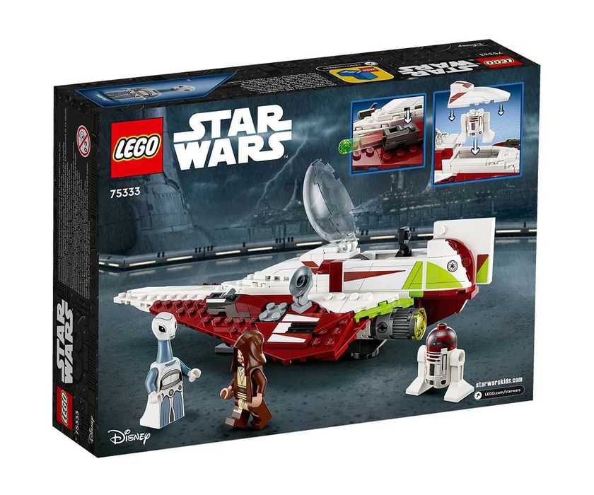 LEGO Star Wars 75333 - Obi-Wan Kenobi’s Jedi Starfighter гр. София ...