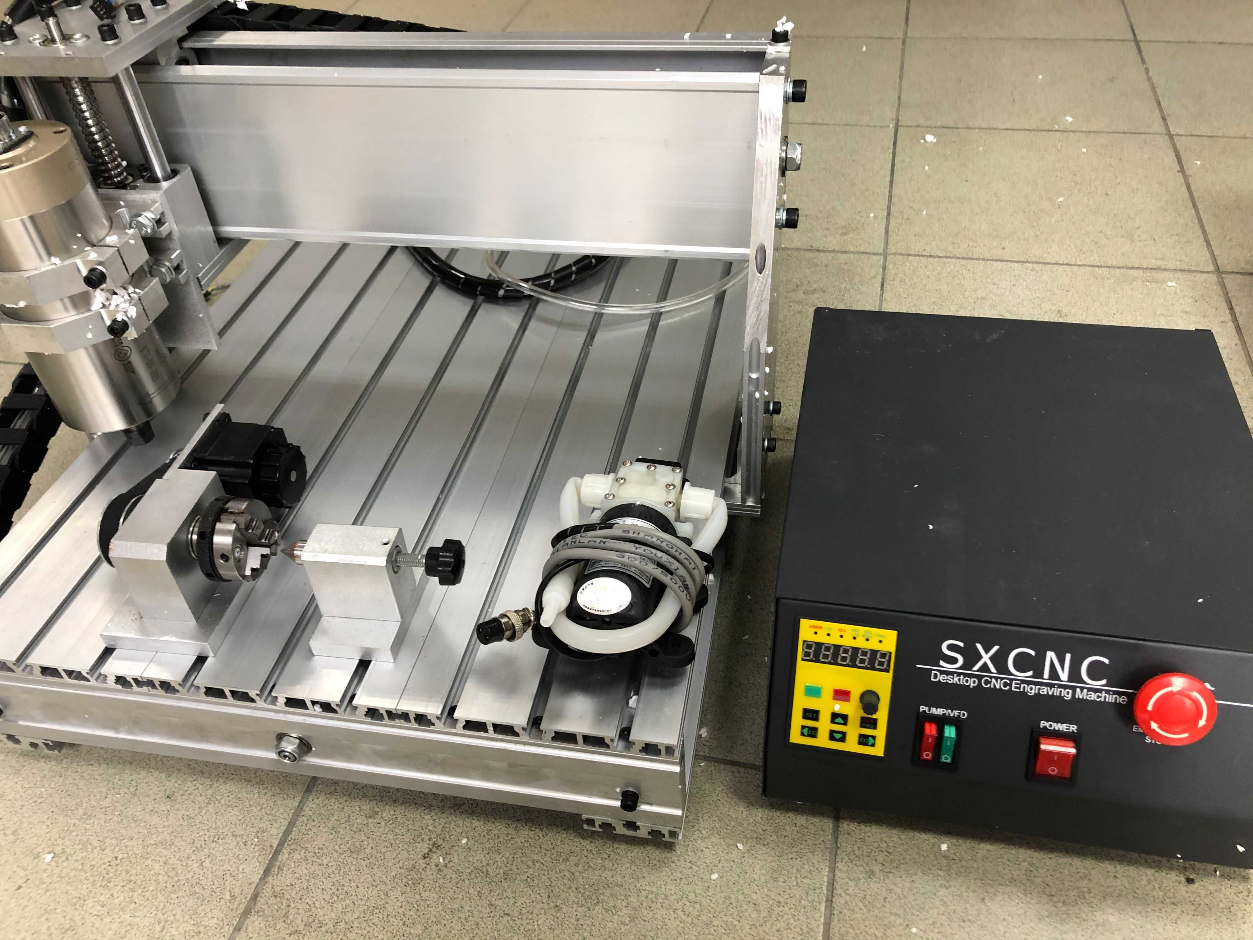 Cnc Router Рутер ЦПУ ЦНЦ Фреза 60х40х7см 1 5кw НАЛИЧНИ гр