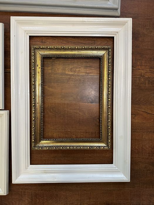 Rame din lemn pt tablouri in stare foarte vechi antice retro epoca ...