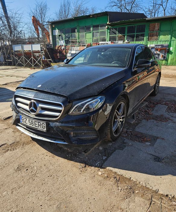 Mercedes Benz E220d 194cp Pachet AMG - Usor avariat lovit Bucuresti ...
