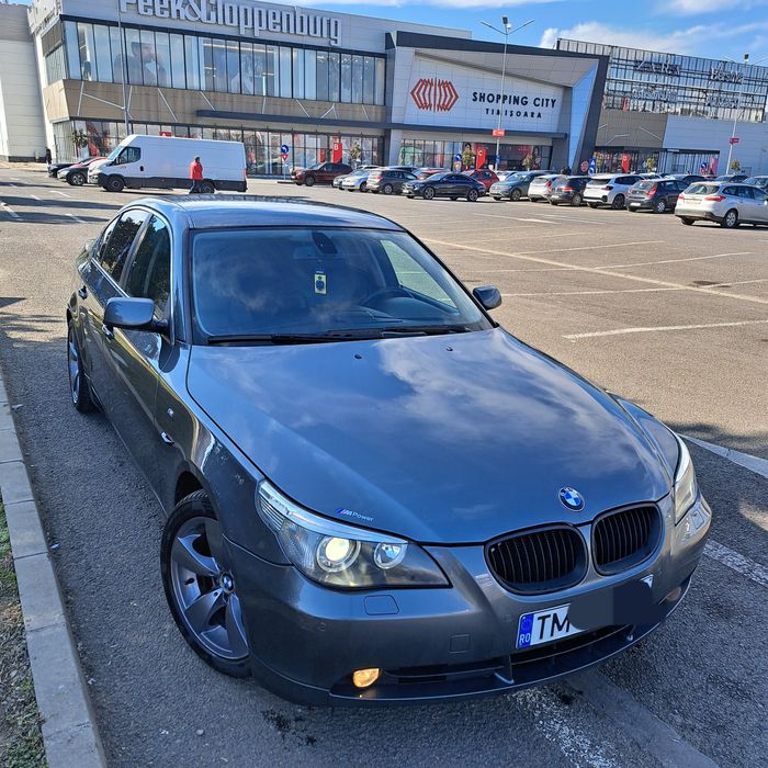 Bmw e 60 5.20 DIESEL înmatriculat acte la zi an 2007 Timisoara • OLX.ro