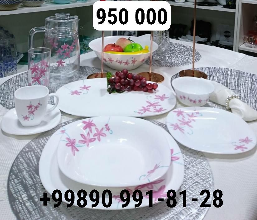 Luminarc набор посуды люминарк 46 пр: 890 000 сум - Посуда / кухонная ...