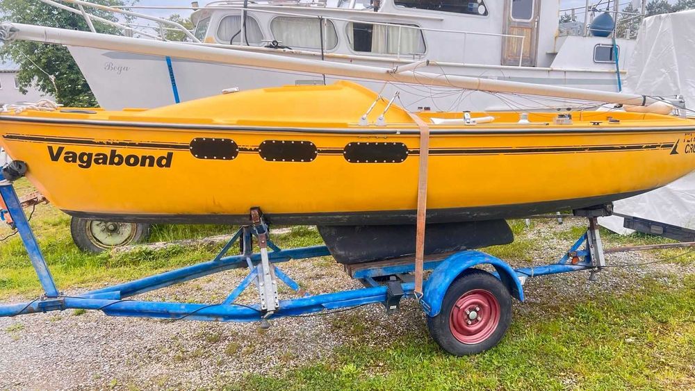 Mini VELIER Flying Cruiser S, cu PERIDOC, barca vele daysailer camper ...