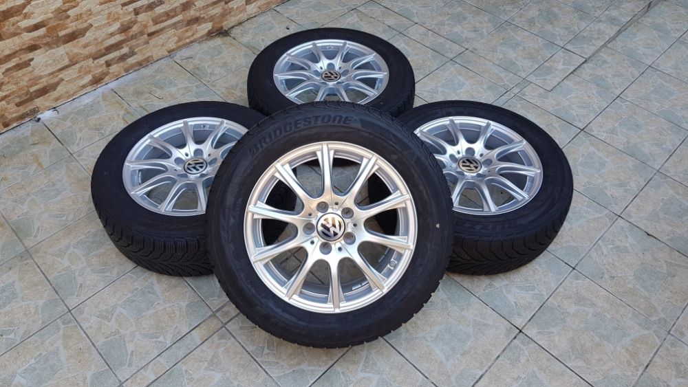 Jante spitate foarte frumoase 5x112 R16 pt VW Passat-Golf-Jetta-Touran ...
