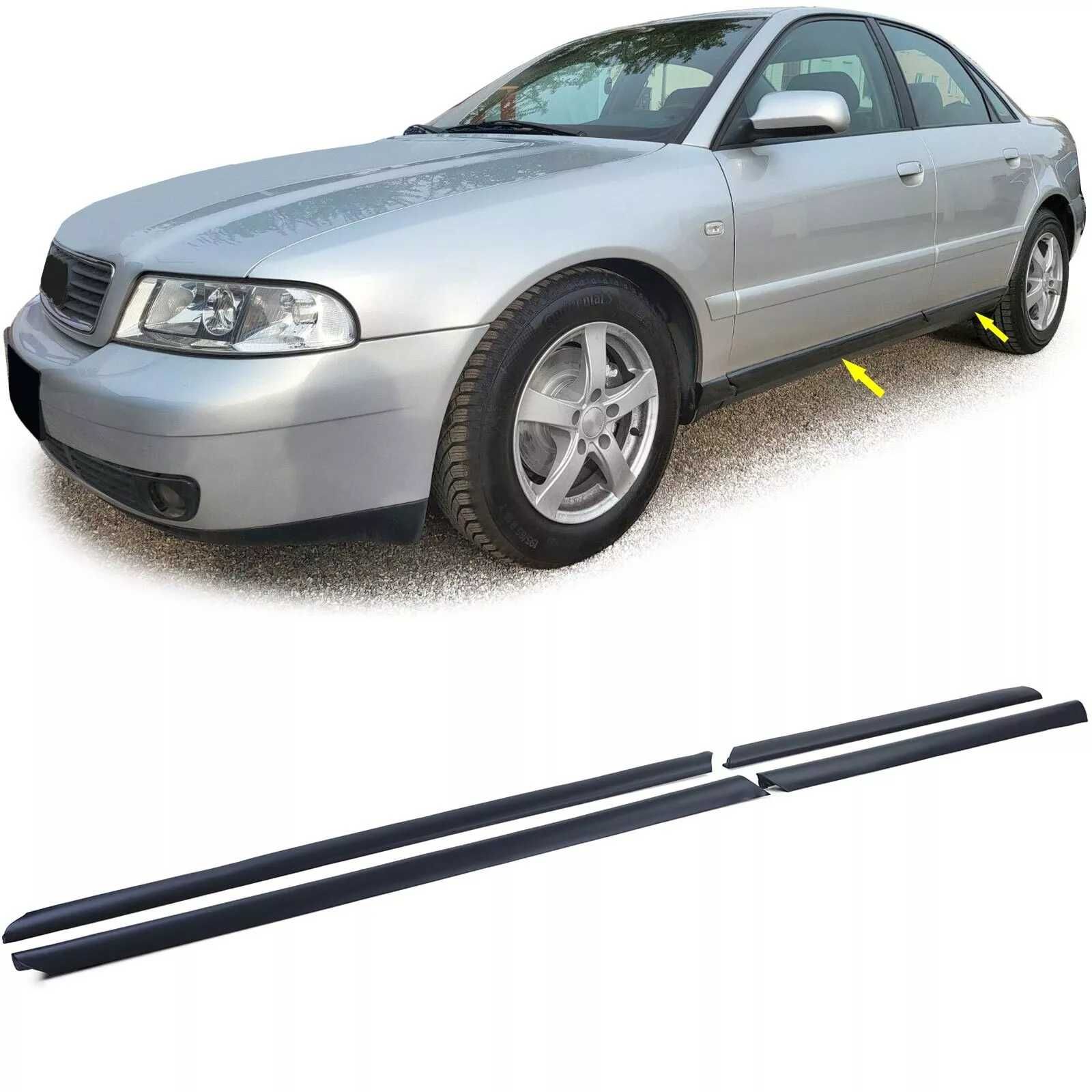 Лайсни врати долни Ауди А4 Б5 Audi A4 B5 Комплкект Нови 4 броя с. Нови ...