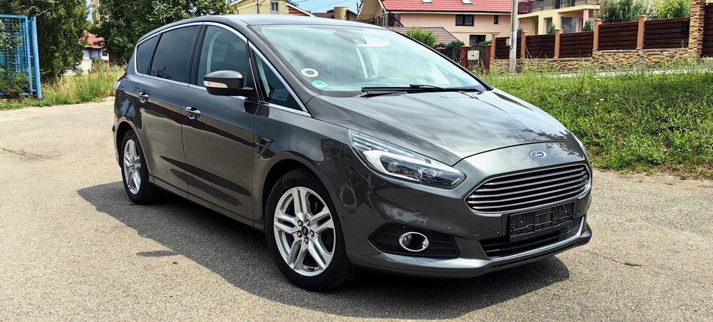 Ford S-Max, 7 locuri, 180cp, LED, Piele, Keyless, Panoramic Deva • OLX.ro