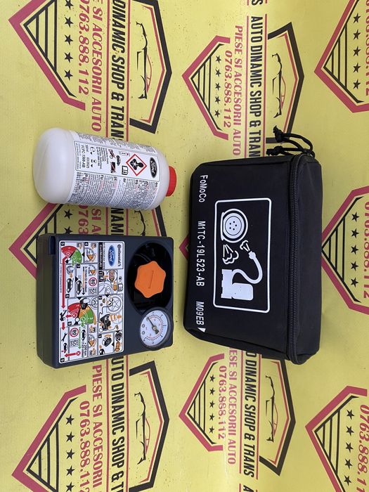 Compresor auto umflat roti kit pana original Continental Ford 120w ...